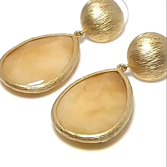 HAMPTON GEMS | Jewelry | Yellow Quartz Semi Precious Tear Shape ...